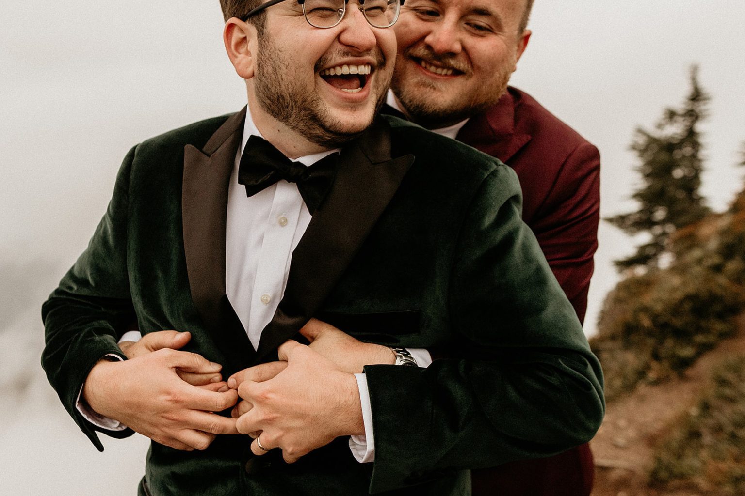 Intimate Washington Mountain Elopement | Jared + Cameron