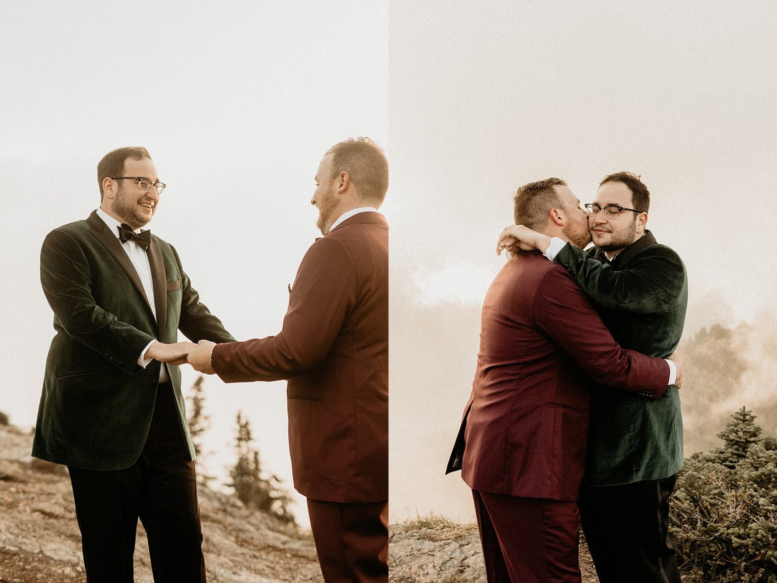 Intimate Washington Mountain Elopement | Jared + Cameron