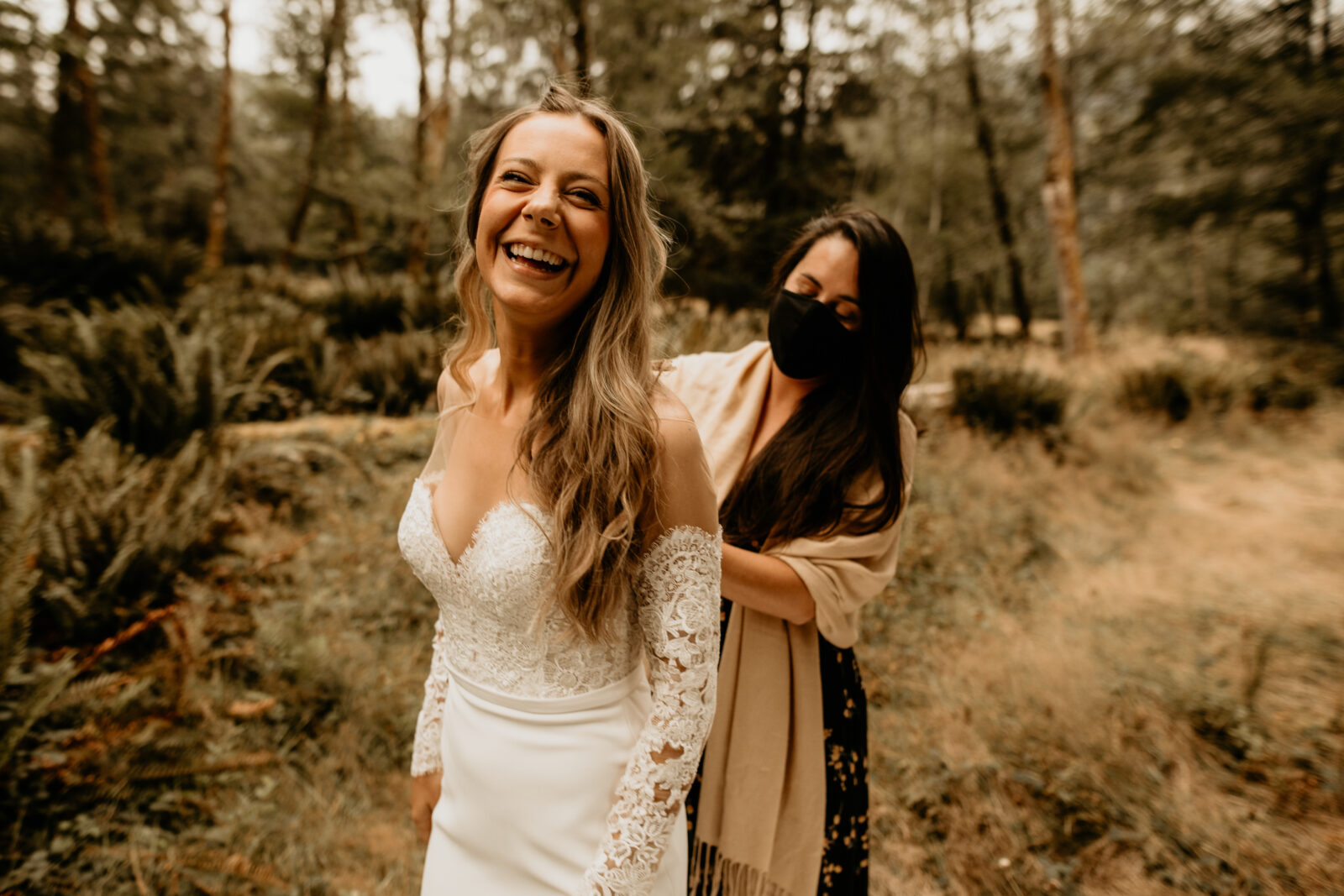 Dreamy Hoh Rain Forest Elopement | Marina + Jack