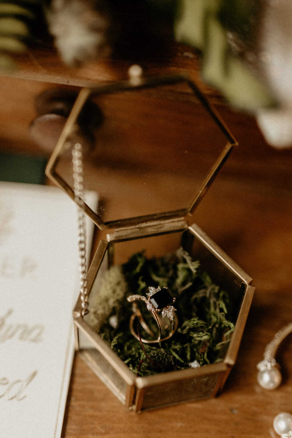 Andrea & Ricky's Woodsy Fall Elopement at TreeHouse Point