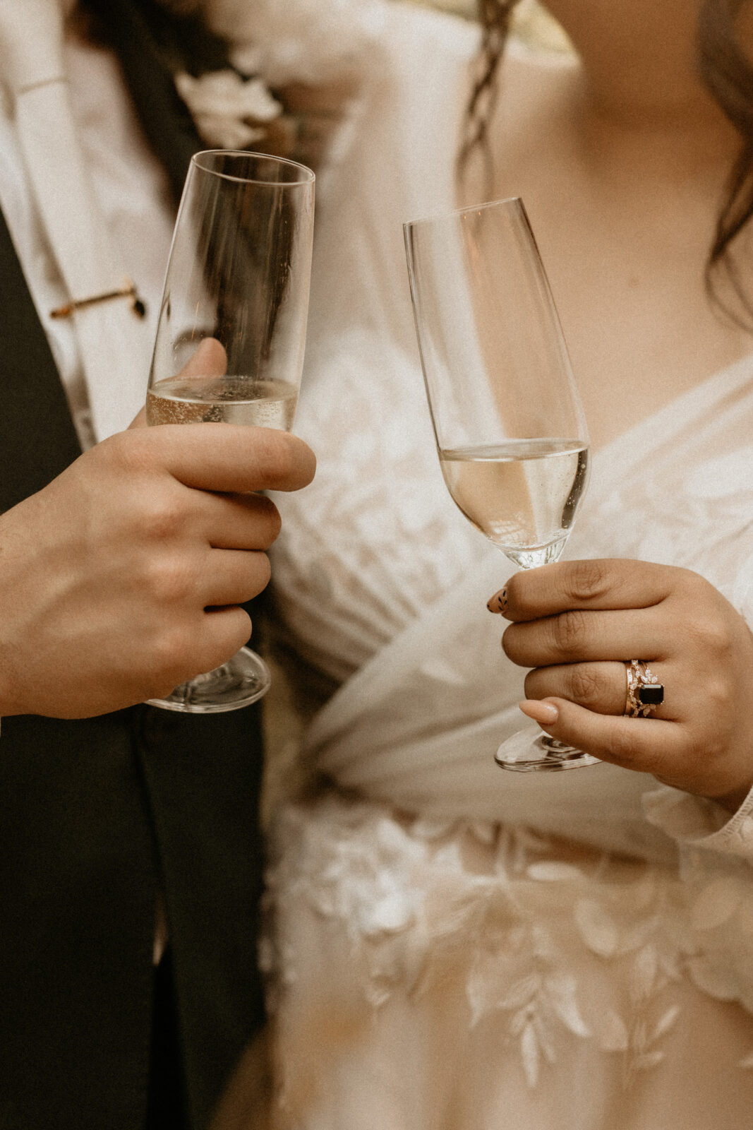 Andrea & Ricky's Woodsy Fall Elopement at TreeHouse Point