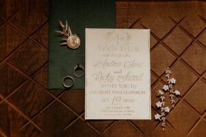 Andrea & Ricky's Woodsy Fall Elopement at TreeHouse Point